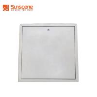 China Decorative Metal Access Door Fireproof White Powder Coated Flush Mounted for sale