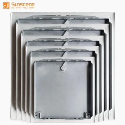 China Hospitals Square Fire Rated Steel Access Panel Cam Lock Drywall Ceiling Hole Cover for sale