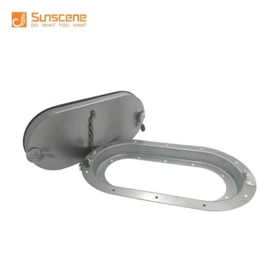 China Galvanized Steel Duct Access Panel Inspection Door 200x200mm for sale