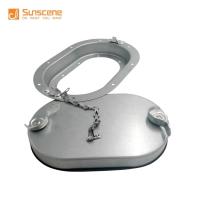 China Galvanized Steel Duct Access Panel Inspection Door 200x200mm for sale