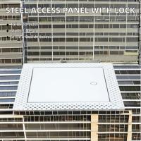 China Key Lock Access Door Square Steel Access Panel for Ceiling Galvanized Steel Material for sale