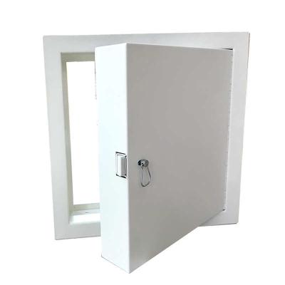 China Metal Duct Rectangular Tab Fire Rated Access Door for HVAC Inspection for sale