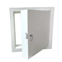 China Square Galvanized Steel Fireproof Access Panel With Key / Cam Lock for sale