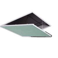 China HVAC Hinged Push Lock Aluminium Gypsum Board Ceiling Access Panel Lockable for Club for sale