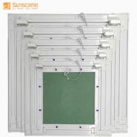 China Customized Size Gypsum Board Ceiling Access Panel Aluminium Wall Inspection Trap Door for sale