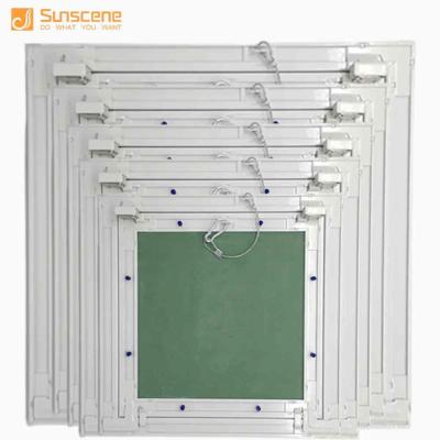 China Customized Size Gypsum Board Ceiling Access Panel Aluminium Wall Inspection Trap Door for sale