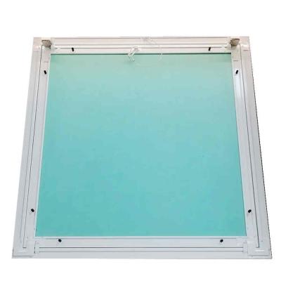 China Anodized Ceiling Tile Access Panel Lockable with Aluminum Frame Gypsum Board for sale
