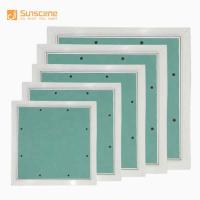 China Square Gypsum Board Aluminum Drywall Ceiling Access Panel Push Lock 600x600 for sale