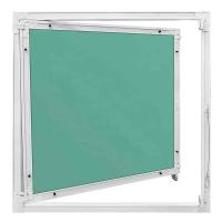China Square Gypsum Board Aluminum Drywall Ceiling Access Panel Push Lock 600x600 for sale