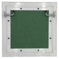 China Light Drywall Ceiling Access Hatch Aluminum Contrasted Color White Moisture Proof for sale