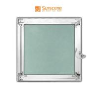 China Aluminum Alloy 6063 Plasterboard Ceiling Access Panel With Push Lock for sale