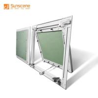 China Concealed Access Control Panel Aluminum Ceiling Access Panel Moisture Proof Square for sale