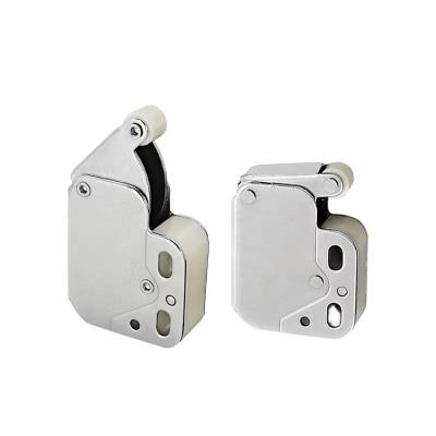 China Mini Spring Push Open Lock Snap Latch Galvanized Steel Material for sale