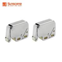 China Touch Latch Push Lock Silver Mini Steel Access Panel with Galvanized Zinc for sale