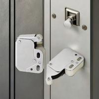 China Mini Steel Access Panel Galvanized Zinc Touch Latch Push Lock for sale