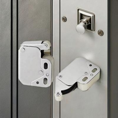 China Mini Steel Access Panel Galvanized Zinc Touch Latch Push Lock for sale