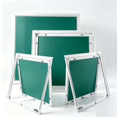 China Gypsum Trap Door Flush Aluminum Access Panel Plaster 60x60 Drywall Gypsum Ceiling Lock Open for sale