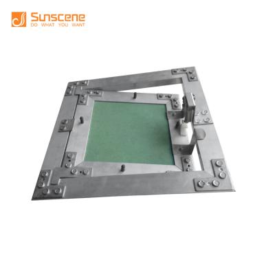 China Square Aluminum Access Panel Flush Mounted For Aluminum / Gypsum Ceiling for sale