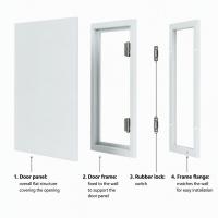 China Invisible Inspection Door Hotel Galvanized Steel  Moisture-Proof Access Panel for Project for sale