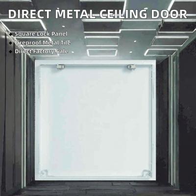 China Invisible Inspection Door Contemporary Design Galvanized Steel  Moisture-Proof Access Panel for sale