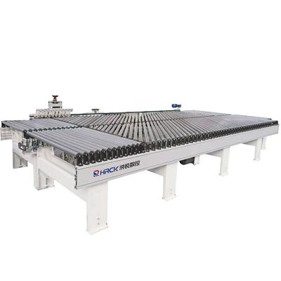 China Double row roller dark edging machine plate machine connection woodworking automation left and right connection for sale
