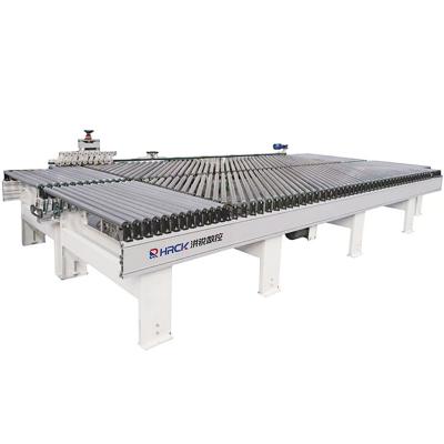 China Plate machine connection the other production line woodworking machinery turning type to edge banding machine with automatic feeder for sale