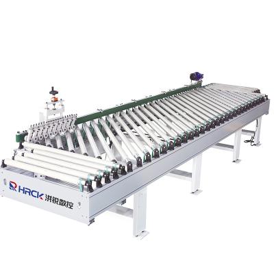 China Single row roller dark edging machine plate machine connection woodworking automation left and right connection for sale