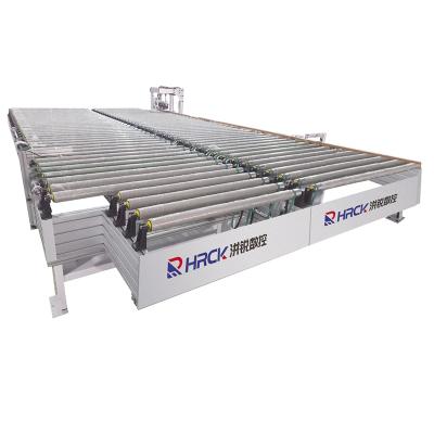 China Plate Machine Connection High Efficient Convey Through Automatic Feeder And Loader Conveyor Edge Banding Machine Automatic Production Line for sale