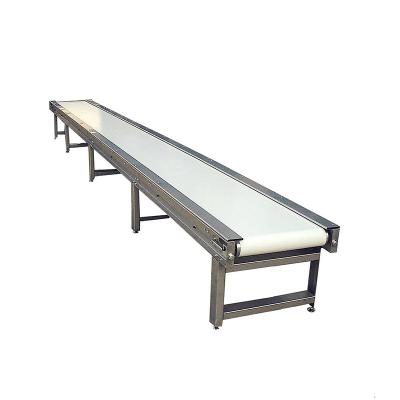 China Delivery Conveyors And Heat Resistant Fast Conveyor Systems / Conveyor Belt Flat Belt Conveyor / Food Industry for sale