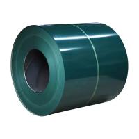 China G40 Galvanized Prepainted Steel Coil 0.12-2mm Thickness with PVDF Coating for Building Applications for sale