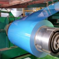 China PPGI Color Coated Steel Coil 0.15-1.50mm with Protective PVC Film for Construction for sale