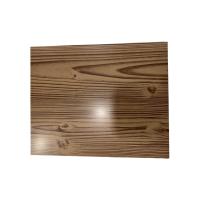 China Wood Grain Printing Color Coated Steel Coil ASTM A755 0.15-2.0mm Width 30-1250mm for sale