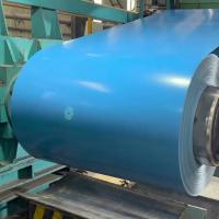 China Blue Color Prepainted Galvanized Steel Coil 0.15-1.50mm Thickness 30-1250mm Width for sale