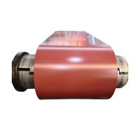 China Brick Red PPGI Coil 0.18-0.32mm x 1000mm for T Type Roofing Sheet for sale