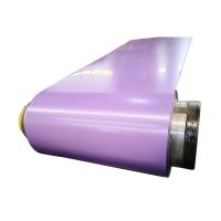 China PPGI Color Coated Steel Coil 5-7 Micron Back Coating Zinc Coated Paint for sale