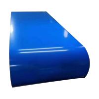 China 0.25x1219mm Blue Polyester Coated Prepainted Galvanized Steel Coil for sale