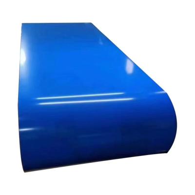 China 0.25x1219mm Blue Polyester Coated Prepainted Galvanized Steel Coil for sale