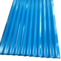 China CGCC EN 10346 PPGI Prepainted Corrugated Roofing Sheet 0.11-0.8mm 40-180g/m2 Zinc Coating for sale