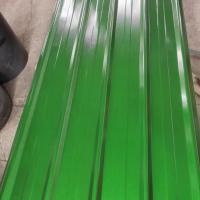 China Prepainted T Type Corrugated Roofing Sheet 0.15-0.8mm Thickness Zinc Coated Steel for sale