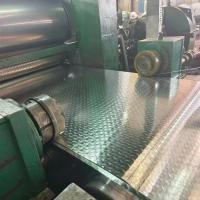 China 1xxx Series Checkered Embossed Aluminum Coil 1100 - 0.12-12mm Thickness, 800-2000mm Width, Non-Slip Surface for sale