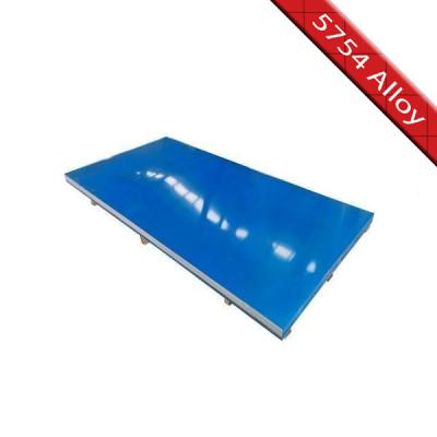 China EN AW 5754 Aluminium Plate 4-15mm Corrosion Resistant for Enclosed Trailer for sale