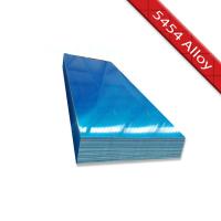 China ASTM B209 AA5454 Mirror Finished Aluminum Plate 3-6mm for Liquid Tankers for sale
