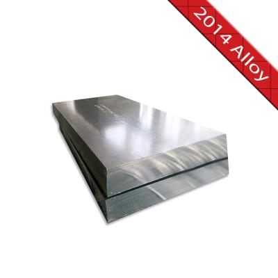 China 2014 Aluminum Alloy Sheet 2xxx Series T6 Temper 480 MPa for Aerospace Industry for sale