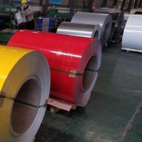 China 20/5 Film 3105 H46 Prepainted Aluminum Coil with PVDF Coating - 0.2-5.0mm Thickness, 1600mm Max Width for sale