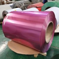 China 3 Series Alloy 20/5 Film Pre-Painted Aluminum Coil PE Coating - 20-25 Micron Front, 5+5 Micron Back for sale