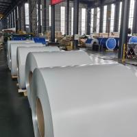 China 3004 H24 White PVDF Pre-Coated Aluminum Sheet 0.2-5mm Thickness 1800mm Width for Shutters for sale