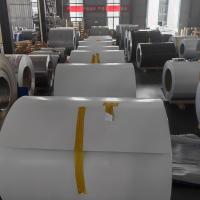 China 3004 H24 White PVDF Pre-Coated Aluminum Sheet 0.2-5mm Thickness 1800mm Width for Shutters for sale