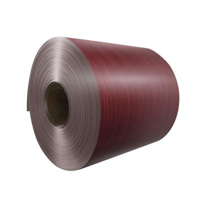 China 1.2mm Imitation Wood Roller Coated Aluminum Coil PE PVDF for Building Facade for sale