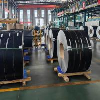 China PVDF Gold Color Coated Painted Aluminum Strip 0.3mm 1060 Alloy for Building Facade for sale