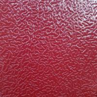 China Embossed Color Coated Aluminum Coil 0.2-5.0mm PE PVDF Orange Peel Diamond Mesh for sale